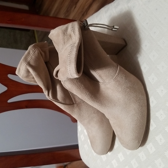 Express | Shoes | Express Ankle Suede Boots | Poshmark